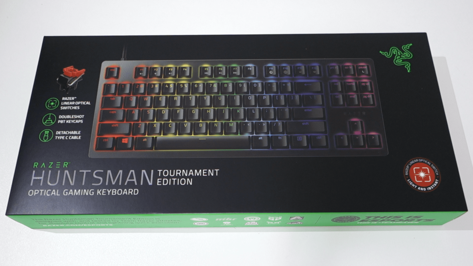 Razer Huntsman TEレビュー！ゲーム特化したRazerの決定版テンキーレスキーボード - がじぇけん